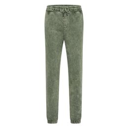 Sweathose Rusty Neal, Herren, Gr. L, EURO-Gr&ouml;&szlig;en, gr&uuml;n (khaki), 100% Baumwolle, Hosen Sweathose, mit verwaschenem Muster