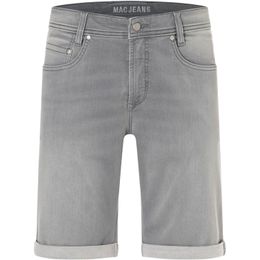 Jeansbermudas MAC "Jogn Bermuda", Herren, Gr. 31, N-Gr, light grau, Denim/Jeans, Obermaterial: 99% Baumwolle, 1% Elasthan, knielang, Jeans, Sommerhose