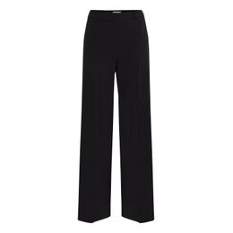 Stoffhose B.Young "Casual BYDANTA", Damen, Gr. 34, N-Gr, schwarz, Obermaterial: 64% Polyester PES. 32% Viskose CV. 4% Elasthan EL., Hosen Stoffhose