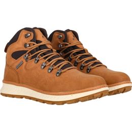 Winterboots WHISTLER "Francisco M Boot WP", Herren, Gr. 42, carmel braun, Synthetik, Textil, Schuhe Winterboots, Snowboots, Winterstiefel, Schn&uuml;rstiefel, Winterschuhe, wasserdicht