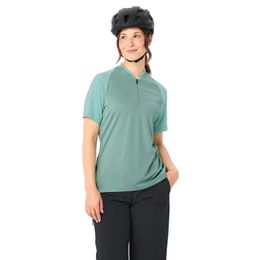T-Shirt Vaude "Women's Tamaro HZ Shirt IV", Damen, Gr. 38, dusty fern, Jersey, Obermaterial: 100% Polyester, normal, Rundhals, Shirts T-Shirt, Kurzarm, sportlicher Stil, f&uuml;r Radsport und Outdoor-Aktivit&auml;ten