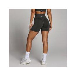 Myprotein MP Damen Tempo Nahtlos Scrunch Shorts - Nachtgrau - XL
