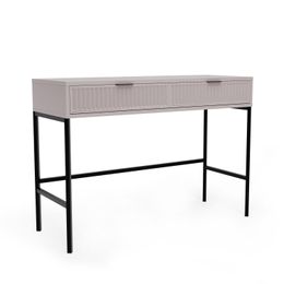 KONSOLENTISCH mit Schubladen, Beige