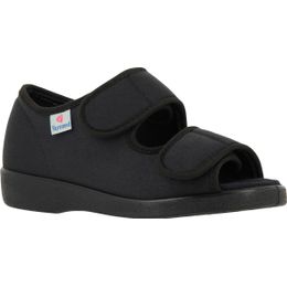 Damen Sandale schwarz, Gr&ouml;&szlig;e 44