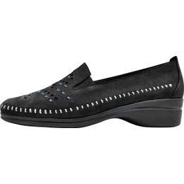 Damen Slipper schwarz, Gr&ouml;&szlig;e 39