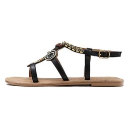 Lascana Strap Sandals female size 36 Mixed colors / Black