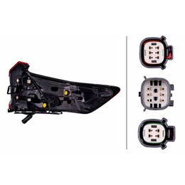 Hella Heckleuchte 2sk015561111 LED links f&uuml;r Volvo