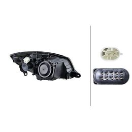 Hella Hauptscheinwerfer 1zv247025291 W5W links f&uuml;r Skoda