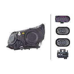 Hella Hauptscheinwerfer 1zt010748101 H7 rechts f&uuml;r VW