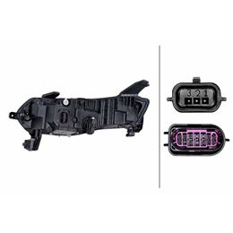 Hella Hauptscheinwerfer 1lx015142841 LED rechts f&uuml;r RENAULT