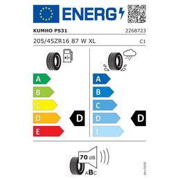 Kumho REIFEN Sommerreifen 2268723