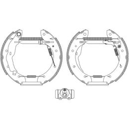 Hella Bremsbackensatz 8db355004321 f&uuml;r RENAULT