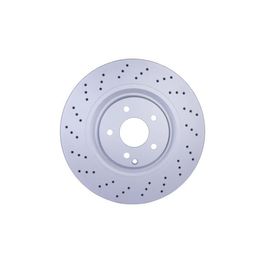 Hella Bremsscheibe 8dd355128141 Gelocht 345mm 30mm f&uuml;r Mercedes