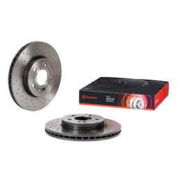 Brembo Bremsscheibe 09.D772.1X 295mm 24mm f&uuml;r Mercedes (BBDC)
