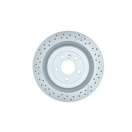 Hella Bremsscheibe 8dd355132461 Gelocht 345mm 26mm f&uuml;r Mercedes