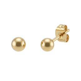Paar Ohrstecker Amor, gelbgoldfarben, Ohrringe, Damen, Edelstahl