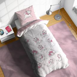 Kinderbettw&auml;sche Disney "Disney Aristocats", rosa, B/L: 135cm x 200cm, 1 Stk., 1 Stk., Linon, B/L: 80cm x 80cm, 2, Linon, Obermaterial: 100% Baumwolle, Bettw&auml;sche, 100% Baumwolle