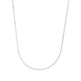 Kette ohne Anh&auml;nger Tom Tailor, silber (silberfarben), Halsketten, Damen, Silber 925 (Sterlingsilber), L: 45 B: 1,8mm, B:1,8mm