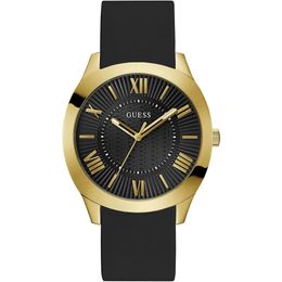 Quarzuhr Guess "ARC", schwarz, Armbanduhren, Herren, Quarzuhr, Armbanduhr, Herrenuhr