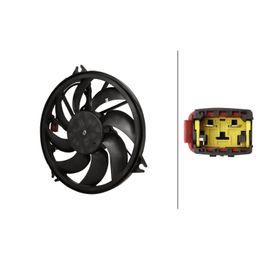 Hella L&uuml;fter, Motork&uuml;hlung 8ew366420571 f&uuml;r Peugeot
