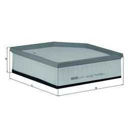 KNECHT Luftfilter lx16071 Filtereinsatz 72,3mm f&uuml;r Volvo