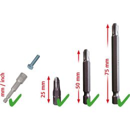 KS Tools Set, Schraubendreher-Einsatz (Bits) 9112008