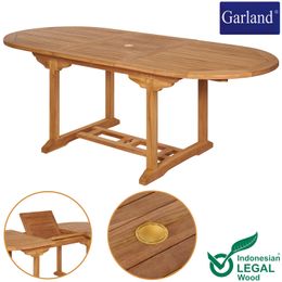 Garland Gartentisch Bari Teakholz 150-200x90x75cm erweiterbar