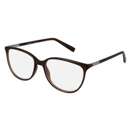 Esprit 17561 Brille Unisex | Fassung: Vollrand, Quadratisch, Braun