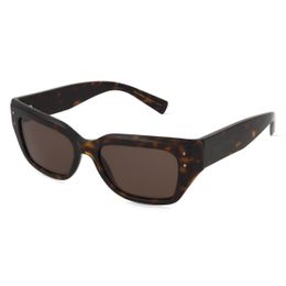 Dolce & Gabbana Dolce&Gabbana 0DG4462 | Damen-Sonnenbrille | Fassung: Vollrand, Cat Eye, Acetat, Havanna | Glasfarbe: Braun