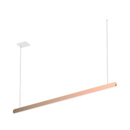 Occhio Mito volo 140 fix flat table Rose Gold/ Baldachin Wei&szlig; matt