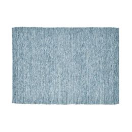 Sansibar Sylt Wollteppich H&ouml;rnum blau Wolle Ma&szlig;e (cm): B: 170 H: 1,2 &raquo; H&ouml;ffner