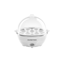 gourmetmaxx Eierkocher 13760 &brvbar; wei&szlig; &brvbar; Kunststoff,Metall &brvbar; Ma&szlig;e (cm): H: 17 &Oslash;: 16.8 &raquo; H&ouml;ffner