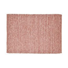 Sansibar Sylt Wollteppich H&ouml;rnum &brvbar; rot &brvbar; Wolle &brvbar; Ma&szlig;e (cm): B: 170 H: 1,2 &raquo; H&ouml;ffner