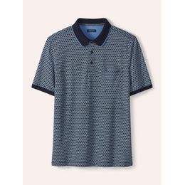 Walbusch Extraglatt-Polo Bicolor