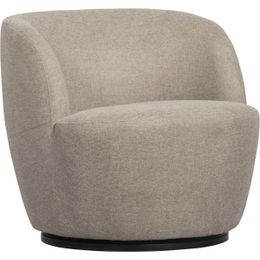 Drehsessel Woood "Serra", sand, B:70cm H:68cm T:77cm, Sessel, Drehsessel, Hohe Verschlei&szlig;festigkeit, Tragkraft 120 kg, montiert geliefert