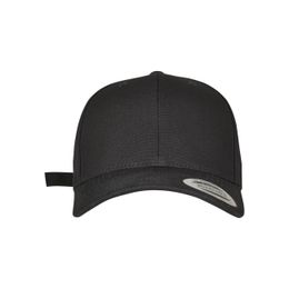 Flex Cap Flexfit "Flexfit Snapback 6-Panel Curved Metal Snap", Gr. onesize, schwarz, 100% Baumwolle, unifarben, Caps