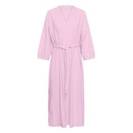 Midikleid Saint Tropez "Kleid PiddaSZ", Damen, Gr. L, N-Gr, rosa (pink tulle), Obermaterial: 100% Baumwolle CO., Kleider Midikleid