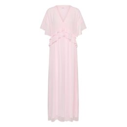 Midikleid Saint Tropez "Kleid LindzySZ", Damen, Gr. L, N-Gr, rosa (pink tulle), Obermaterial: 100% Polyester PES., Kleider Midikleid