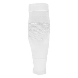 Sportsocken Uhlsport "Stutzenstrumpf Tube It Sleeve Kids", M&auml;dchen, Gr. 28-32, wei&szlig;, Obermaterial: 90% Polyester Pol. recyc.. 8% Polyamid Polyam.recyc. 2% Elasthan EL., Socken Sportsocken