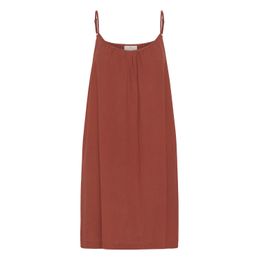 Midikleid Kaffe "Kleid KApauline", Damen, Gr. 40, N-Gr, henna, Obermaterial: 100% Baumwolle CO., Kleider Midikleid