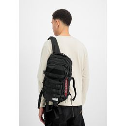 Rucksack Alpha Industries "Tactical Backpack", Gr. onesize, schwarz, Shell: 100% Nylon. Lining: 100% Nylon, Rucks&auml;cke Rucksack