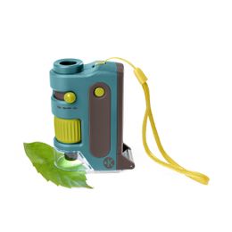 Minimikroskop Haba "Terra Kids Mission Micromania", bunt, Mikroskope, KinderH:9,5cm, f&uuml;r Kinder, H:9,5cm
