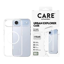 CARE BY PANZERGLASS Handyh&uuml;lle "Urban Explorer Case f&uuml;r Apple iPhone Air", transparent, Apple iPhone Air, H&uuml;llen, Backcover, Schutzh&uuml;lle, Handyschutzh&uuml;lle, Case, Schutzcase, sto&szlig;fest