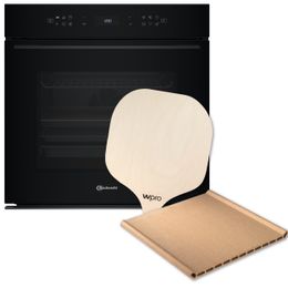 Bauknecht Backofen "BBI7 310C PIZZA", Energieeffizienz: A+ (A+++-D), schwarz, B:56cm H:58,5cm T:55cm, Back&ouml;fen, 310C Pizza-Funktion: F&uuml;r Pizza in Restaurantqualit&auml;t zu Hause