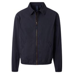Blouson Casamoda "Casamoda Blouson uni", Herren, Gr. L, blau, 100% Baumwolle, Jacken Blouson