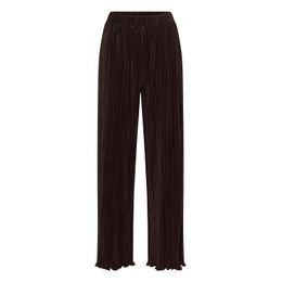 Stoffhose Saint Tropez "Casual Hose ZuniSZ", Damen, Gr. L, N-Gr, beige (schwarz oak), Obermaterial: 100% Polyester PES., Hosen Stoffhose
