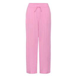 Stoffhose Kaffe "Casual Hose KAmilia", Damen, Gr. 40, N-Gr, pink (pink frosting), Obermaterial: 70% Viskose CV. 30% Leinen LI., Hosen Stoffhose