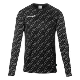 Torwarttrikot Uhlsport "Torwartbekleidung Progressive Kids", Jungen, Gr. 128, schwarz, Obermaterial: 100% Polyester Pol. recyc.., Trikots