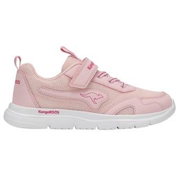 Sneaker Kangaroos "K-ETK ROOZ EV", M&auml;dchen, Gr. 28, frost pink, daisy pink, Mesh, Synthetik, Schuhe Sneaker