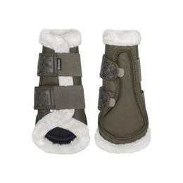 4Horses Gamaschen Soft Protect Mesh khaki L